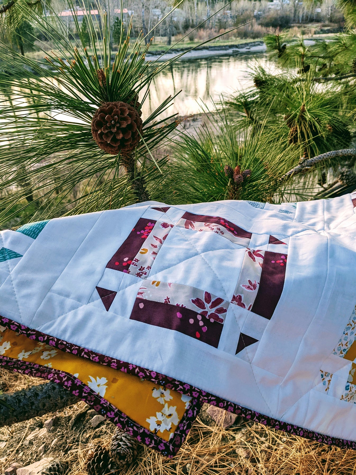 Chantel Spring Quilt Pattern PDF - A – Madison Rose Quilting Co