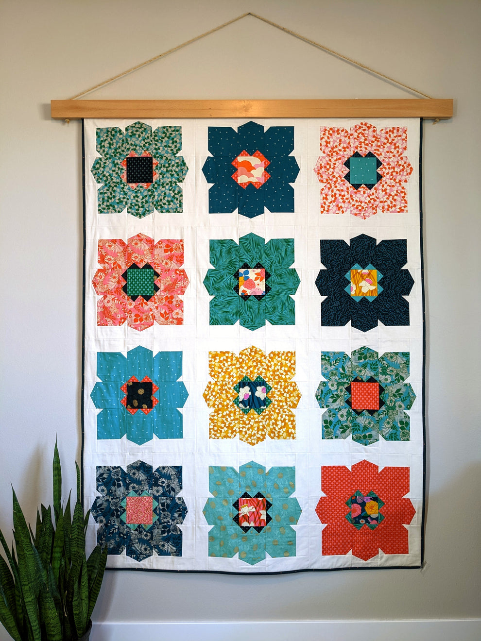 Teslyn Quilt Pattern (Digital Download) – Madison Rose Quilting Co